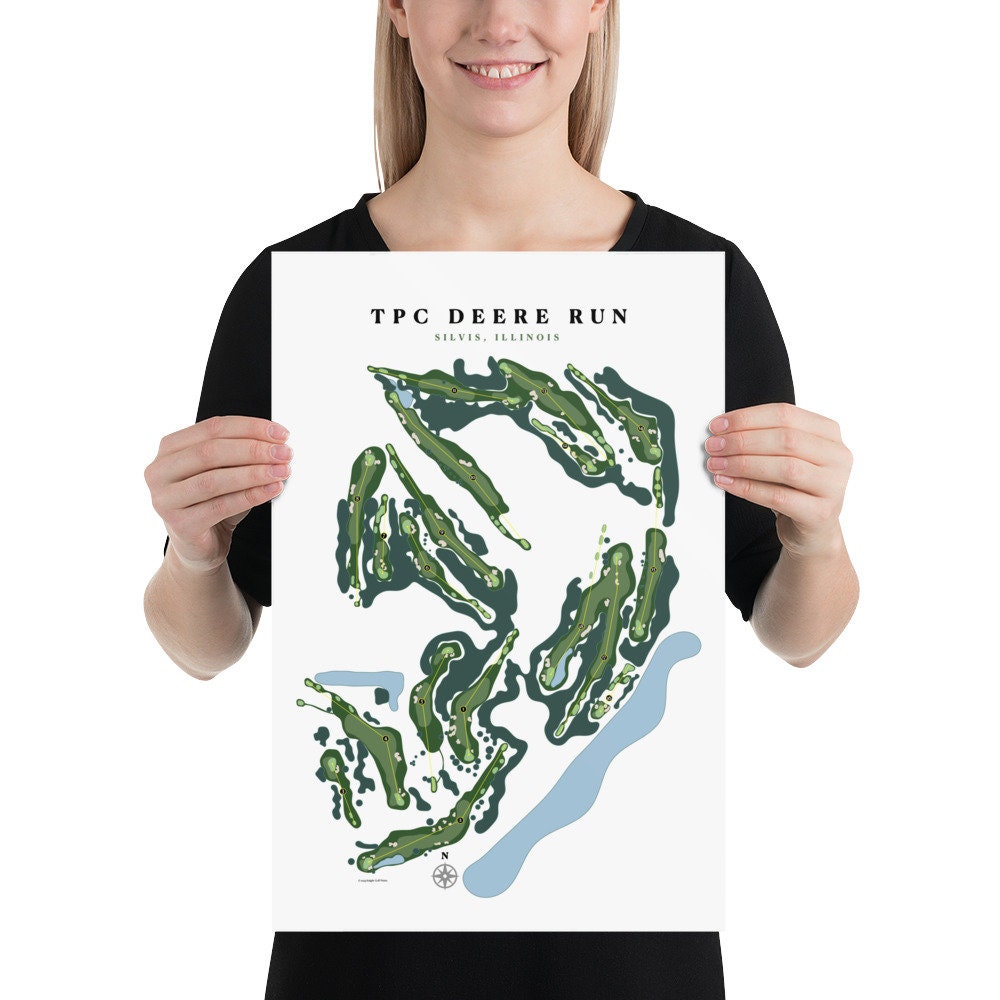 TPC Deere Run, Silvis, Illinois, Poster Print - Etsy