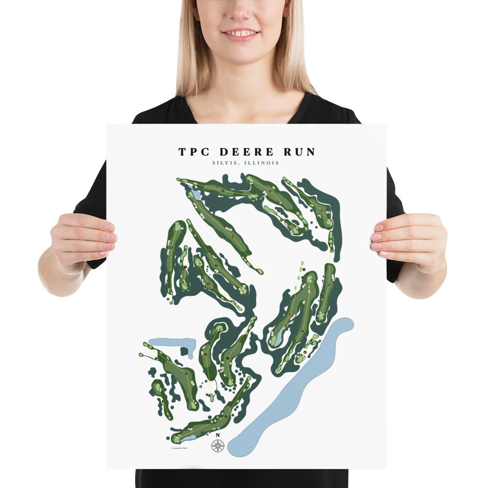 TPC Deere Run, Silvis, Illinois, Poster Print - Etsy