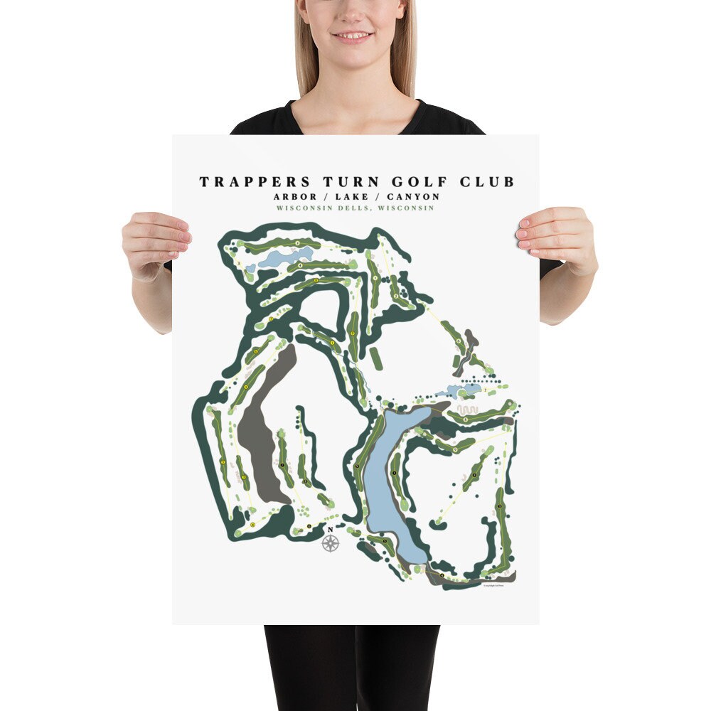 Trappers Turn Golf Club, Arbor/lake/canyon, Wisconsin Dells, Wisconsin ...