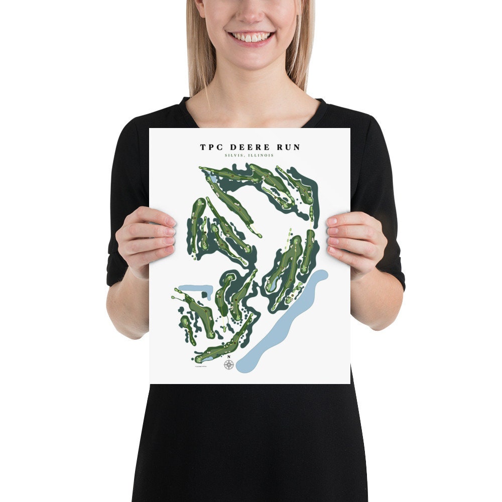 TPC Deere Run, Silvis, Illinois, Poster Print - Etsy