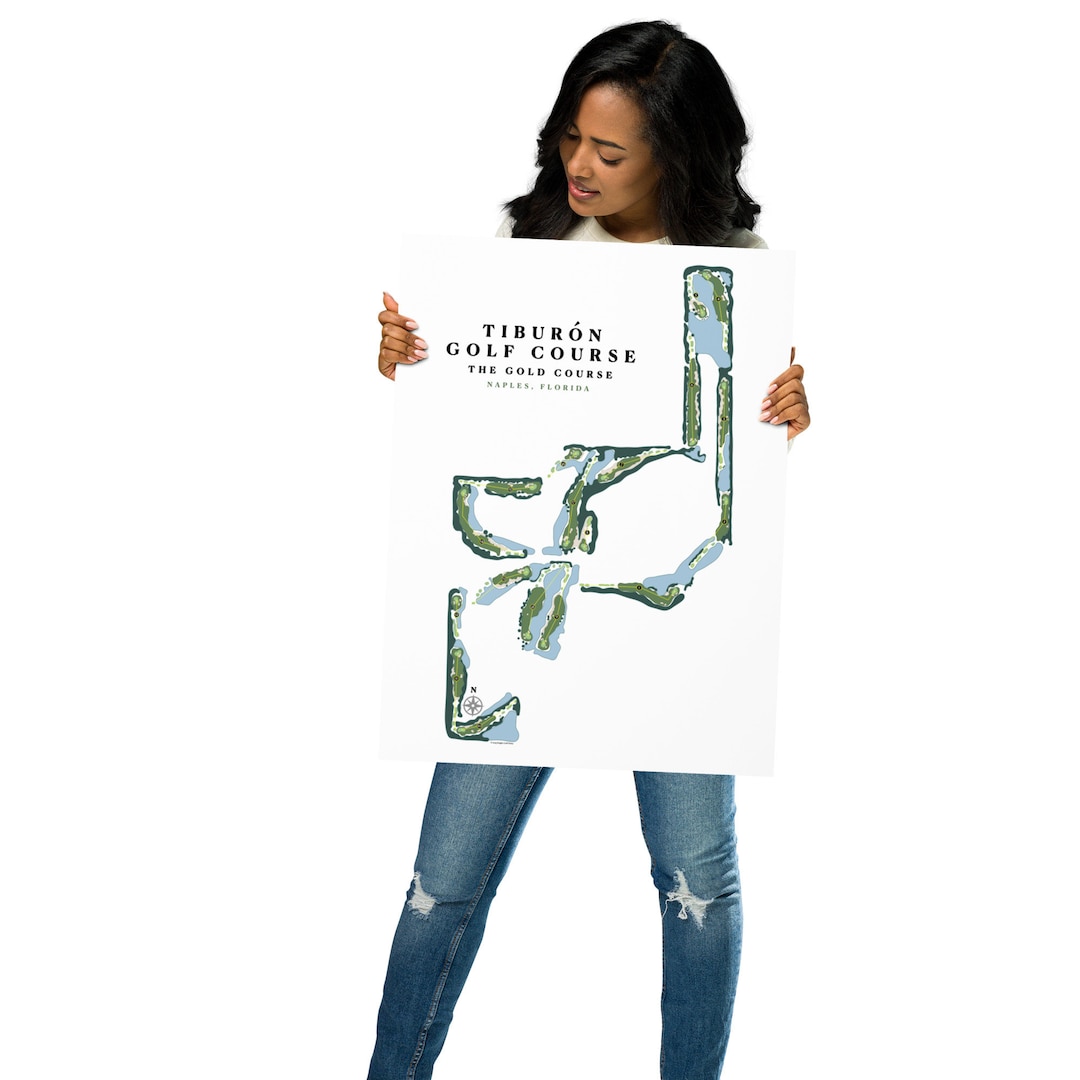 Tiburon Golf Course, the Gold Course, Naples, Florida, Poster Print - Etsy