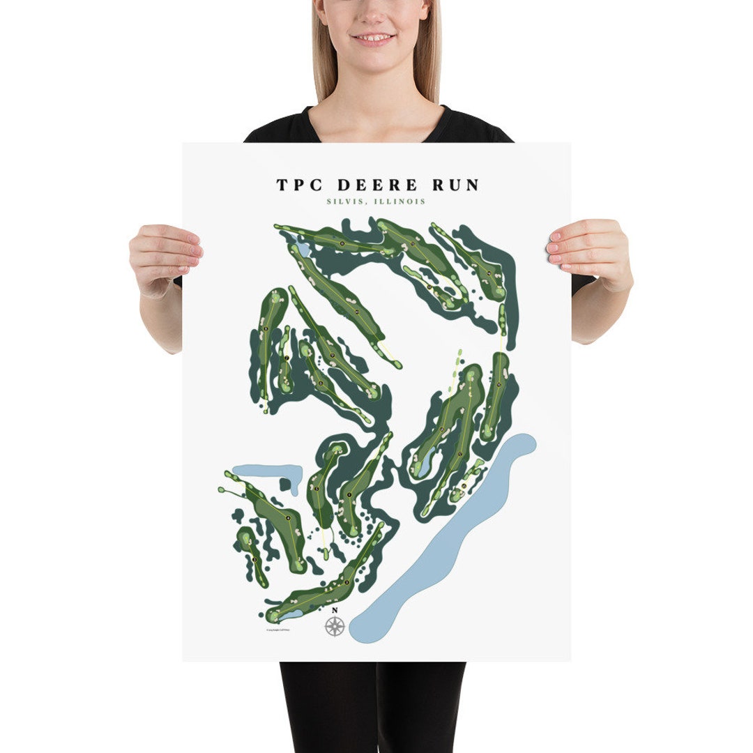 TPC Deere Run, Silvis, Illinois, Poster Print - Etsy