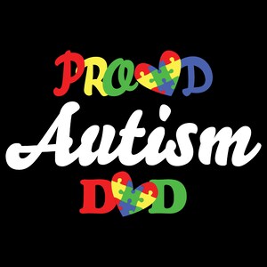 Proud Autism Dad SVG Instant Download Printable Cut File - Etsy