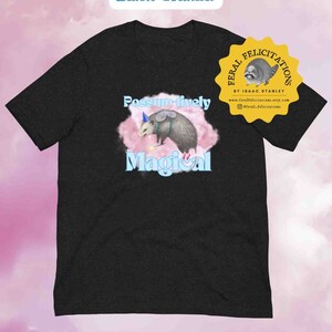 Fairy God Possum Possum-tively Magical Unisex Cotton T-shirt - Original ...