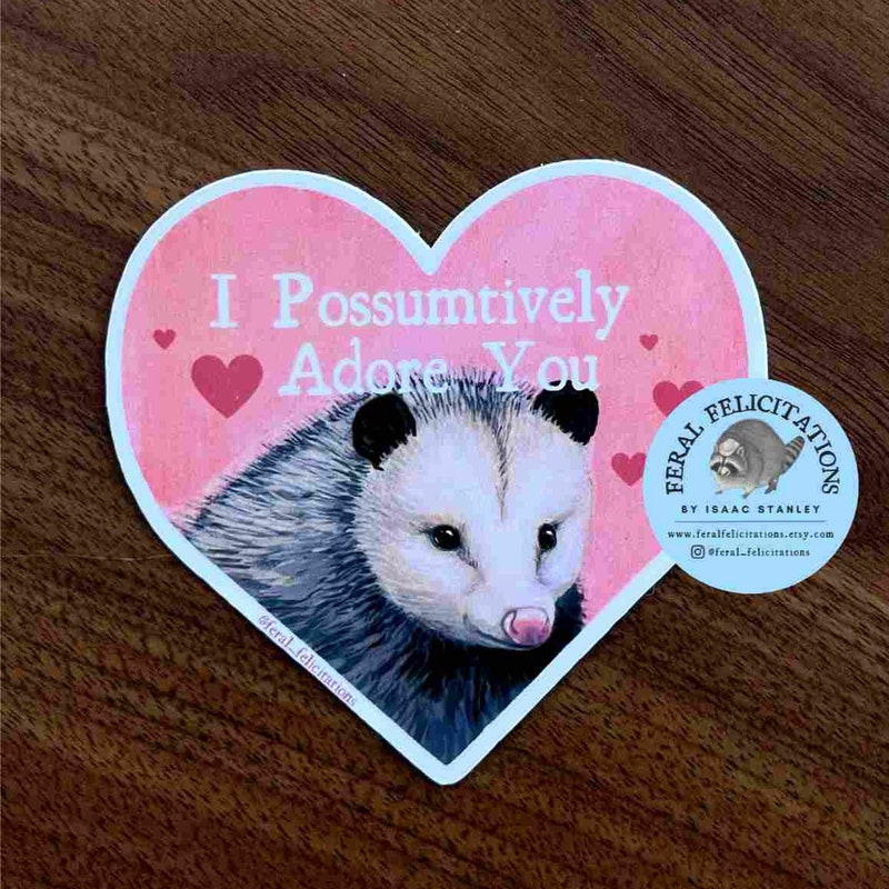 Possum Heart - Etsy