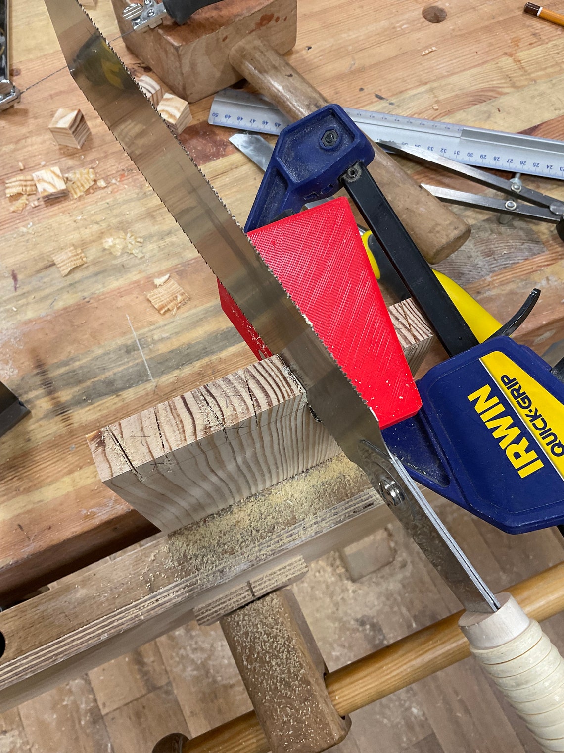 Dovetail Jig 1:5 for Hand Cutting Dovetails, With Anti-slip and Magnets ...