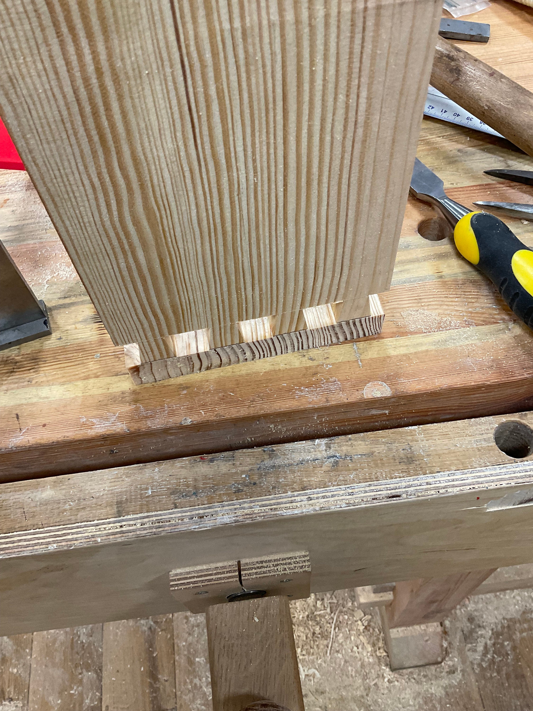 Dovetail Jig 1:5 for Hand Cutting Dovetails, With Anti-slip and Magnets ...