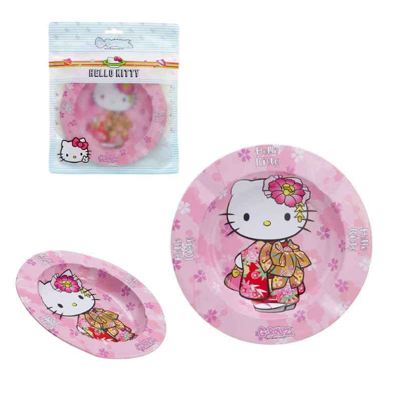 Ashtray Set for Girls Hello Kitty Kimono Stoner Kit Pink Gift for ...