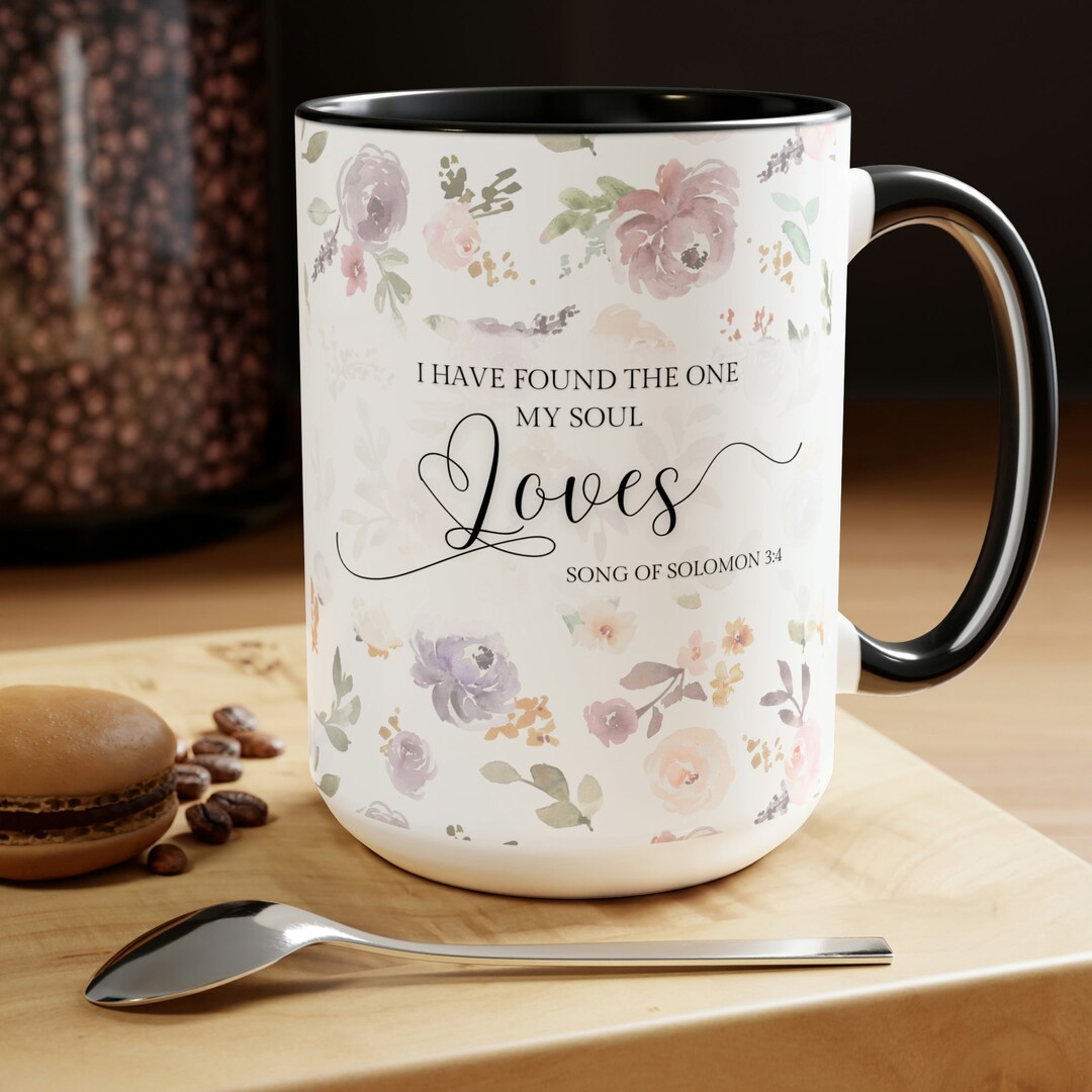 Christian Ceramic Mug, "i Have Found the One" Coffee Cup, 11 or 15 Oz ...