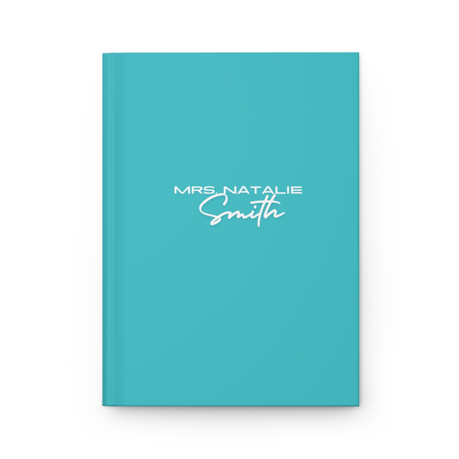 Personalized Hardcover Notebook, Custom Name Journal, Monogramm ...