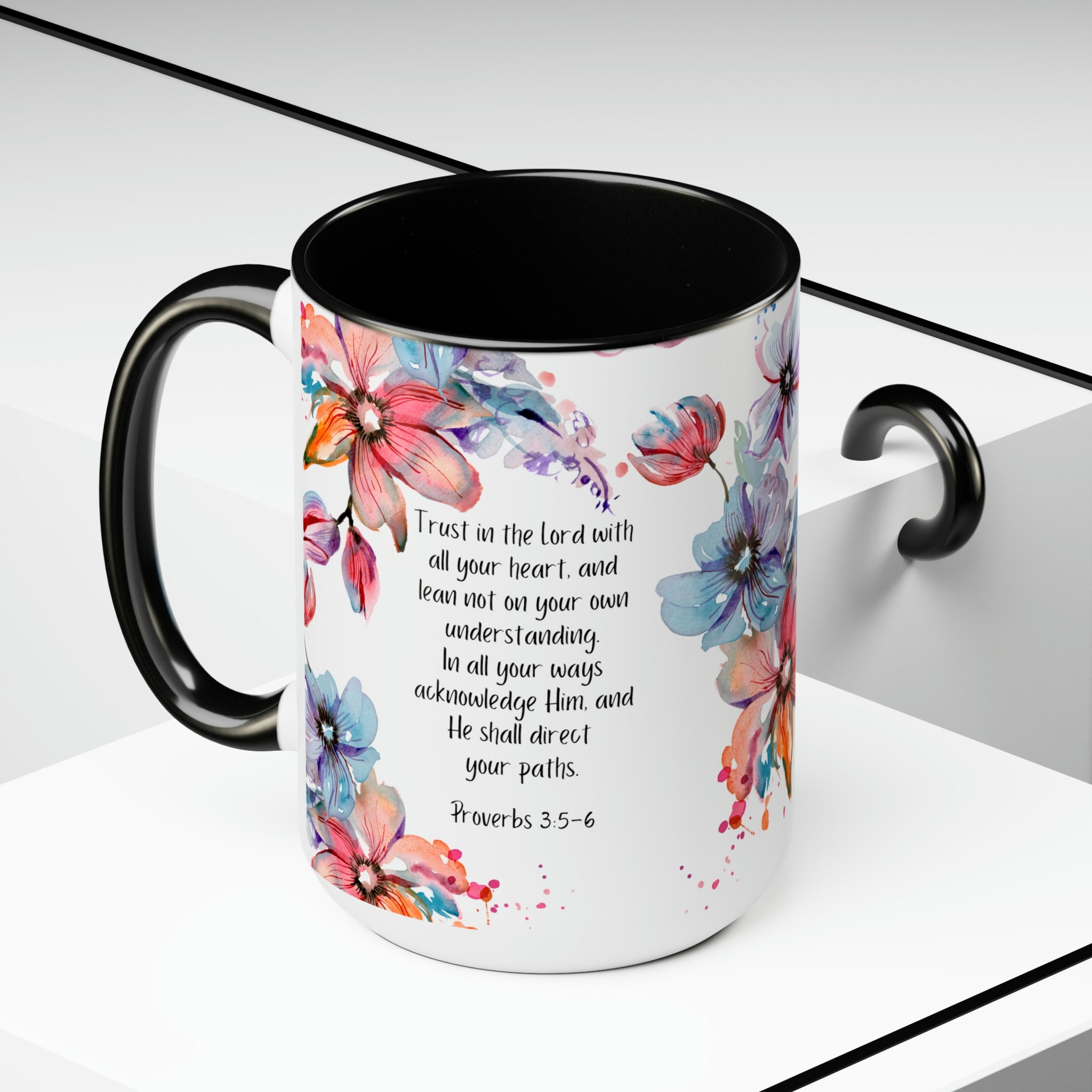 Trust in the Lord With All Your Heart Mug / Comforting Gift / Bible ...