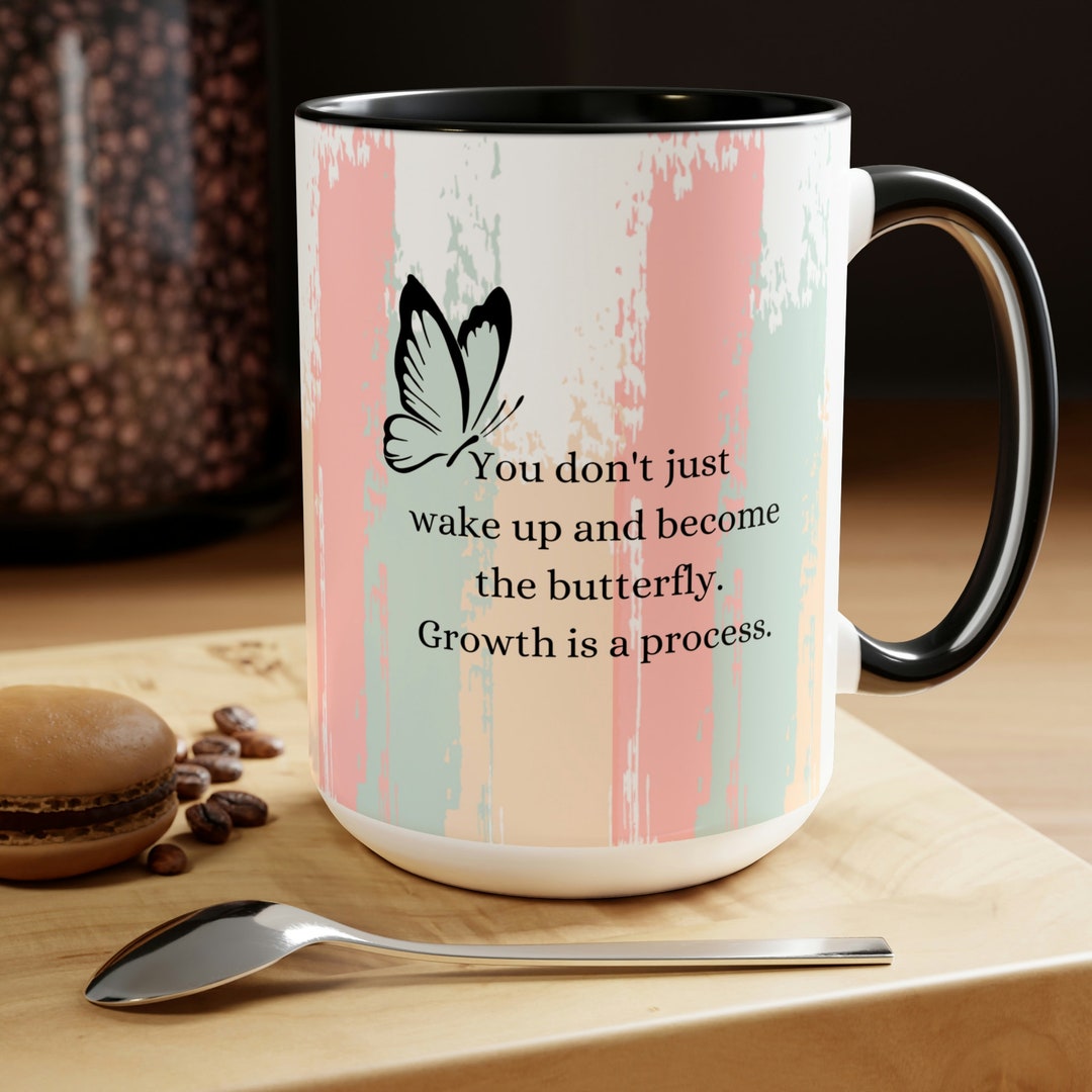 Trust the Process Mug Set, Butterfly Mug, Monarch Butterfly Coffee Mug ...