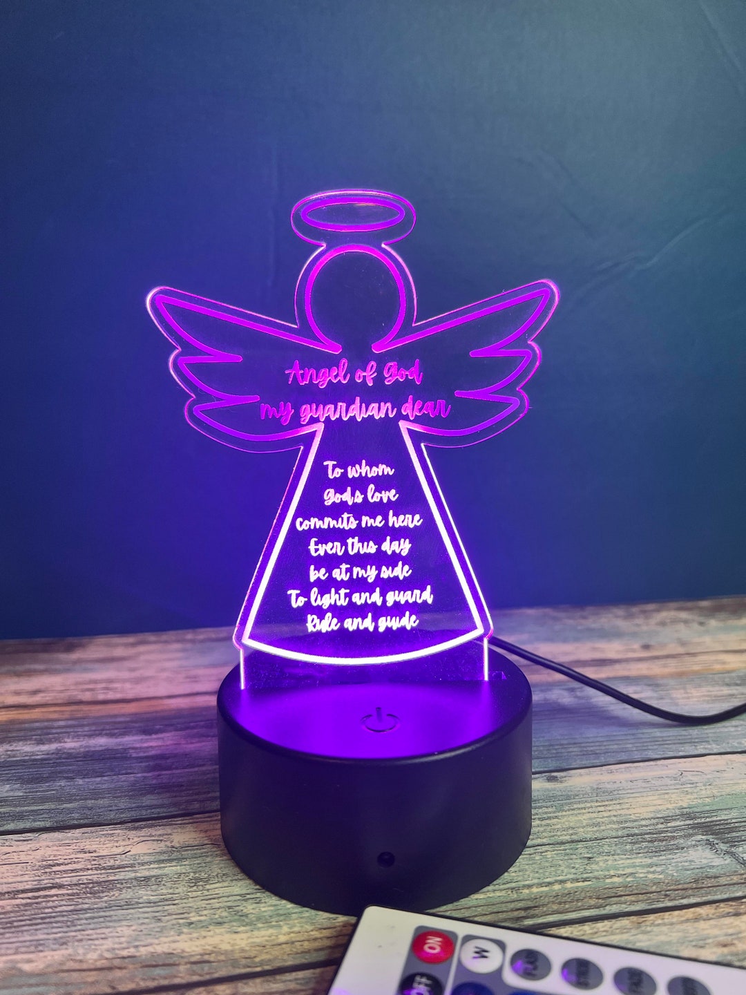 Divine Prayer Nightlights-christian Nightlight, Religious Decor ...