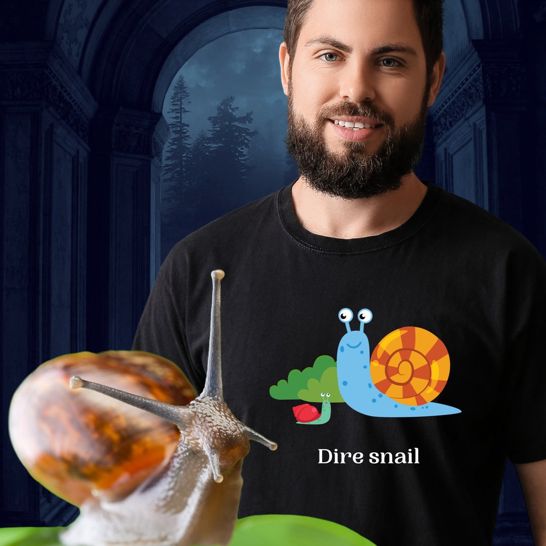 Dungeons and Dragons Master Dnd Player Shirt Dire Snail Nerdy - Etsy