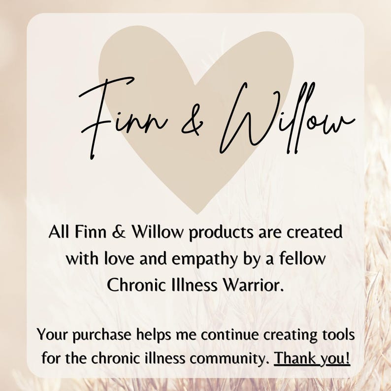 Endometriosis Printable Symptom Tracker | Endo Warrior Self-help ...