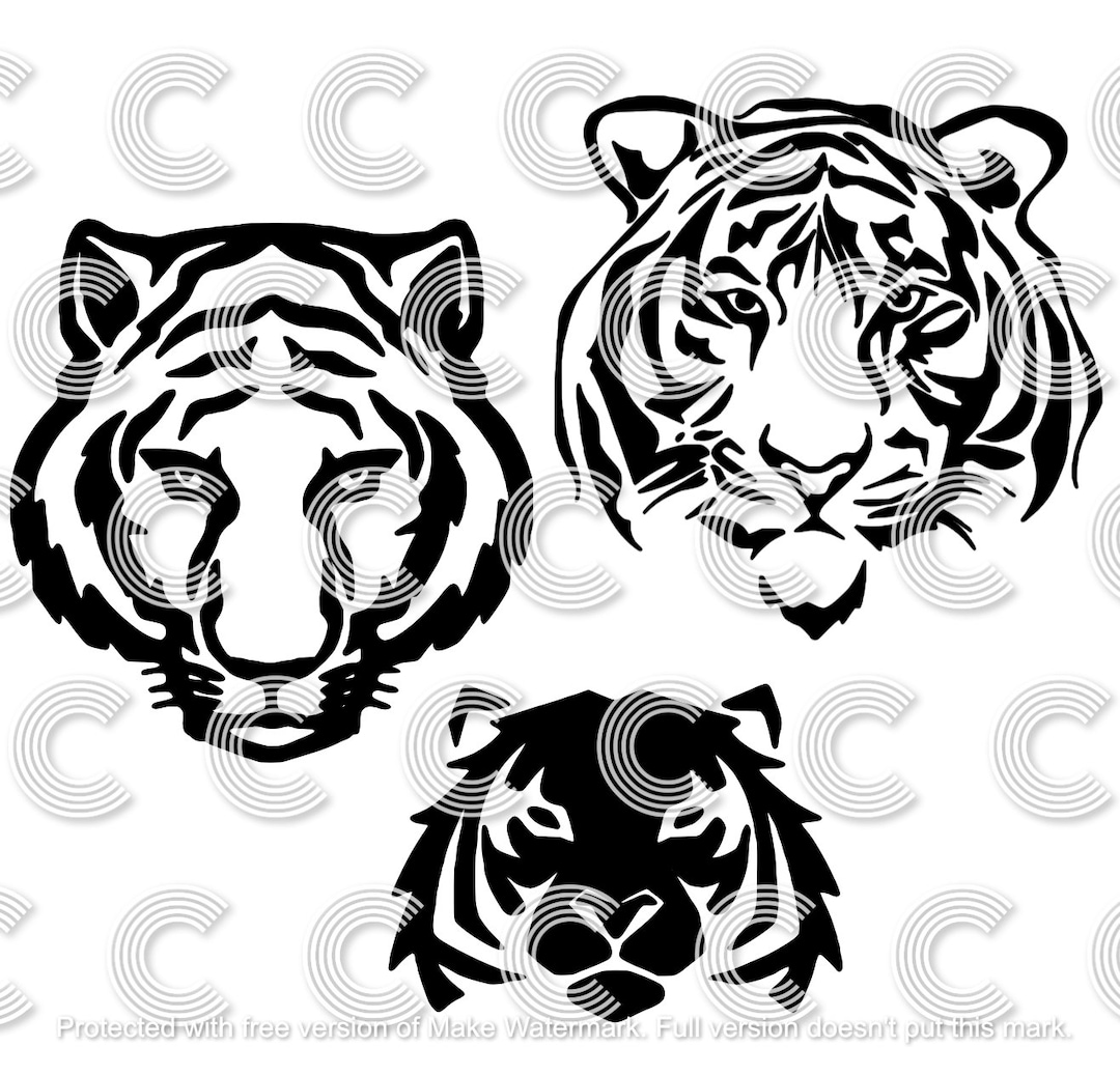 TIGER BUNDLE - Svgs - Etsy