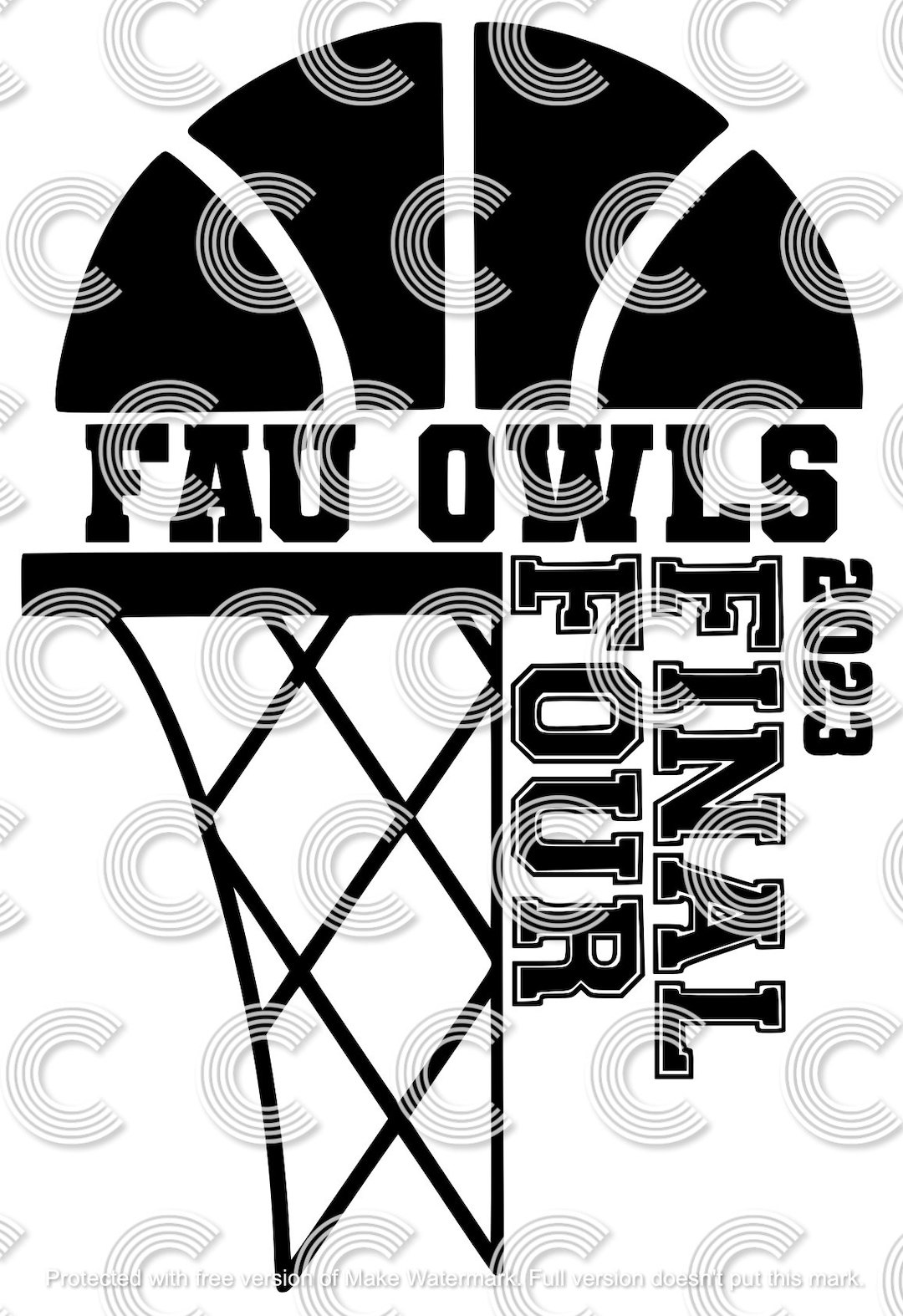 FAU Owls Final Four Basketball SVG BUNDLE - Etsy