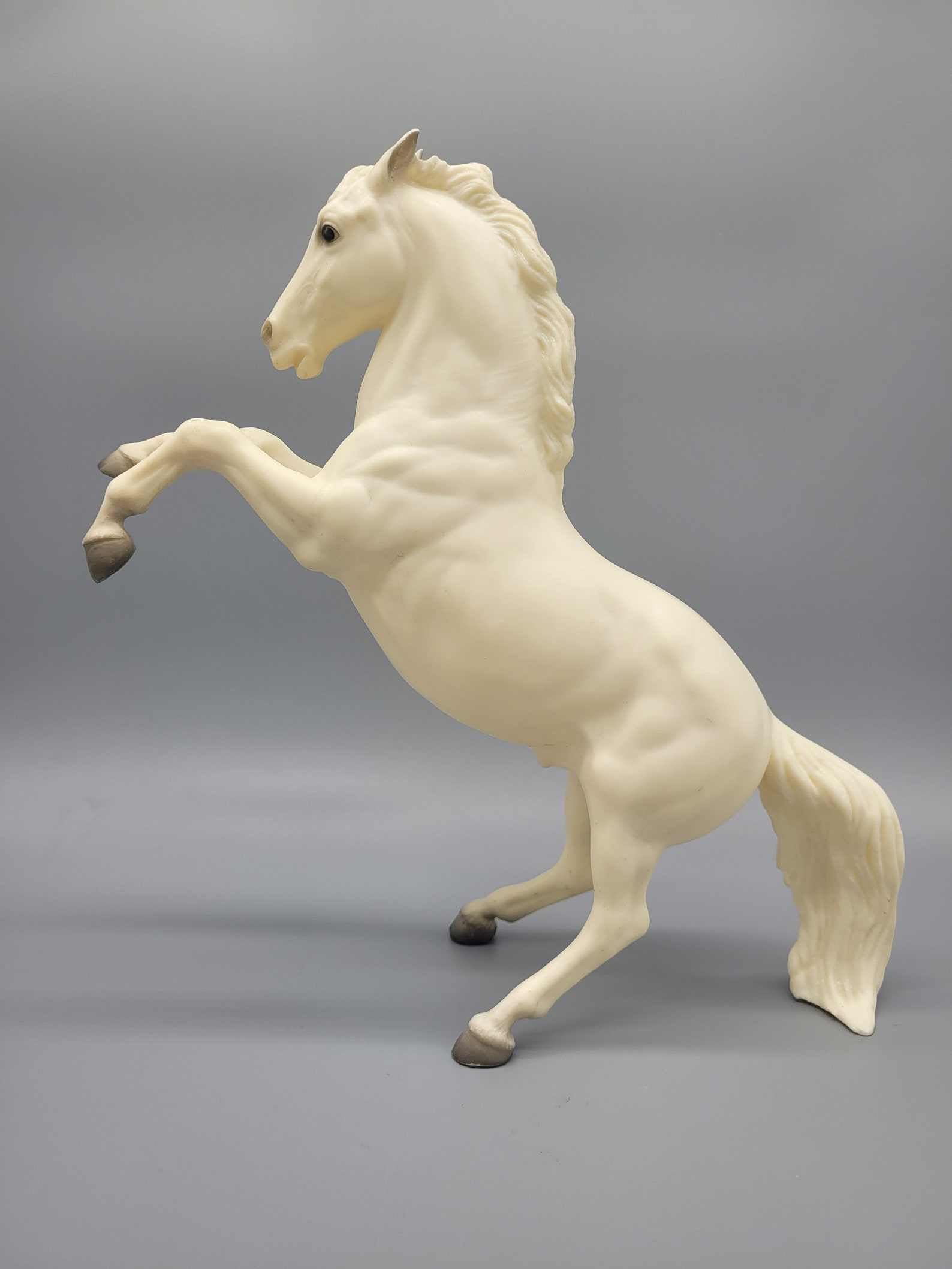 Vintage Breyer Horse Matte Alabaster Fighting Stallion - Etsy