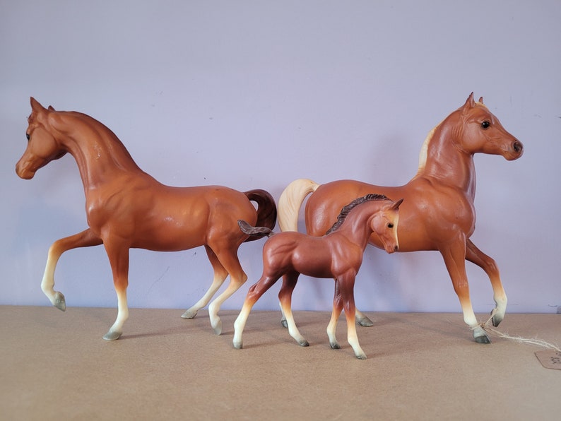 Breyer Classic Chestnut Arabian Family - Etsy