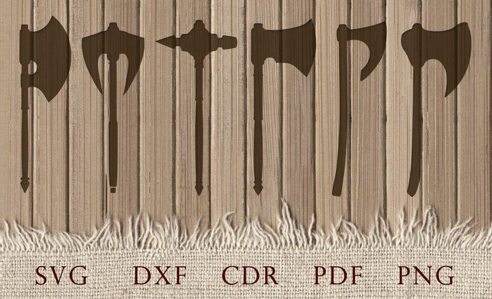 Viking Axes Vector Files / Viking Axes Svg / Viking Axes Silhouette ...