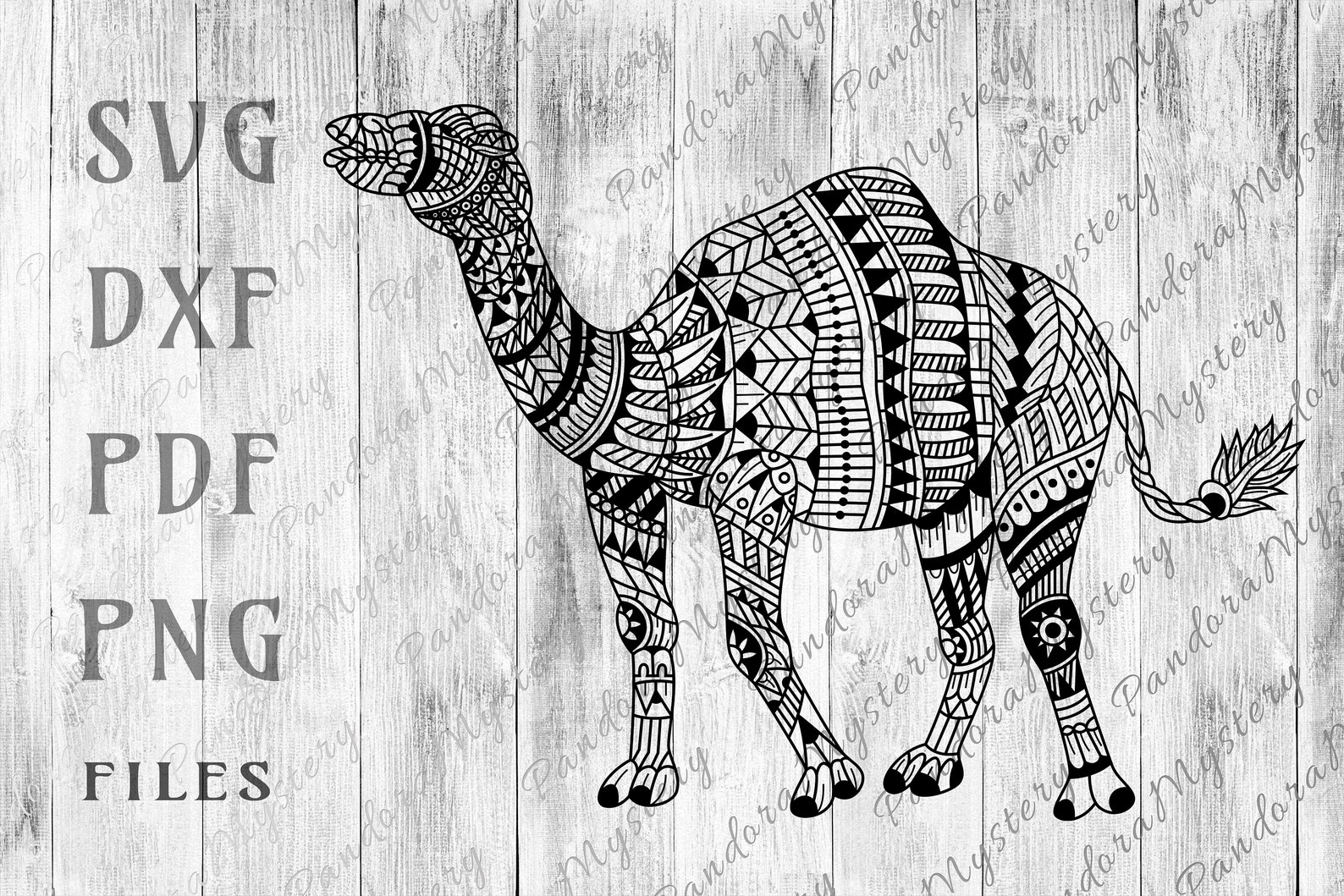 Camel Zentangle / Zentangle Svg / SVG Files for Cricut / Camel ...