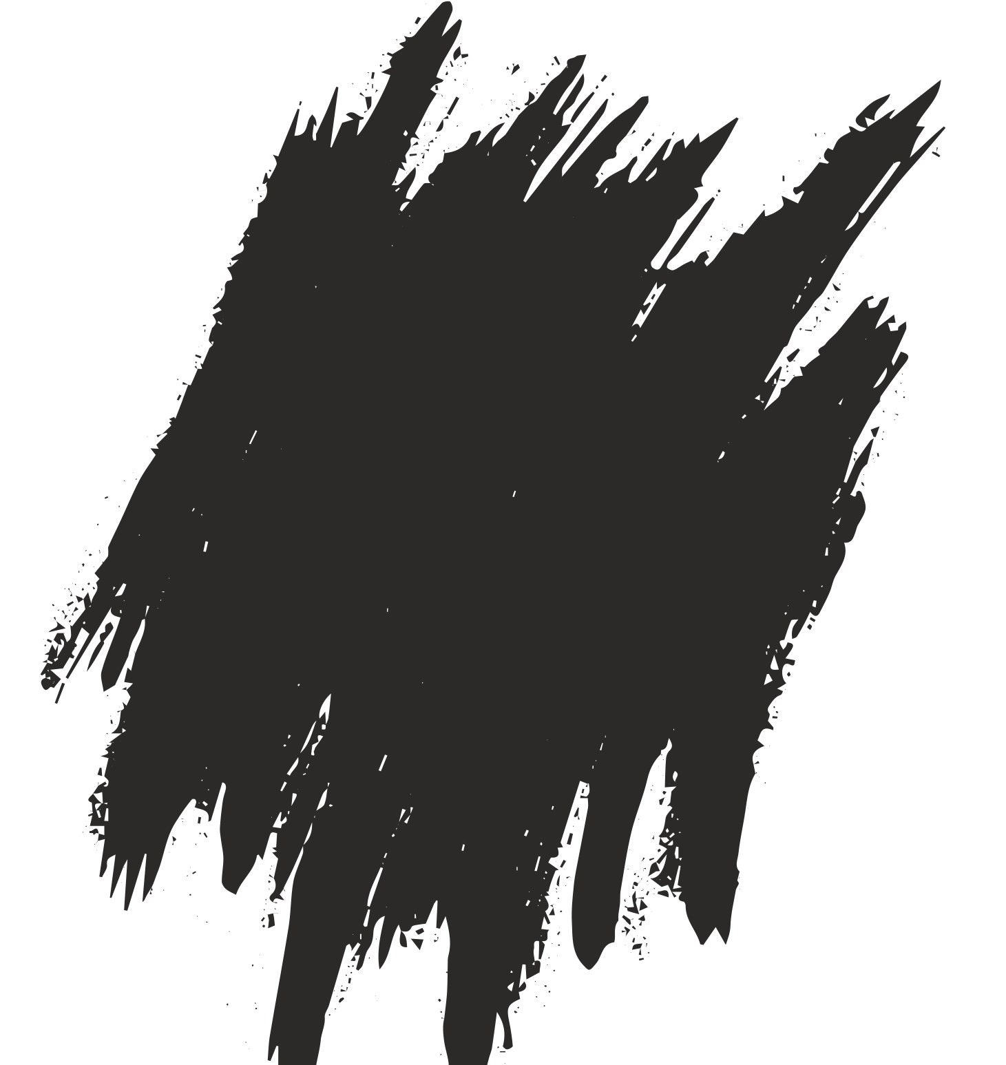 Grunge Brush SVG, Brush Stroke Clipart, Brush Stroke Svg, Brush Stroke ...