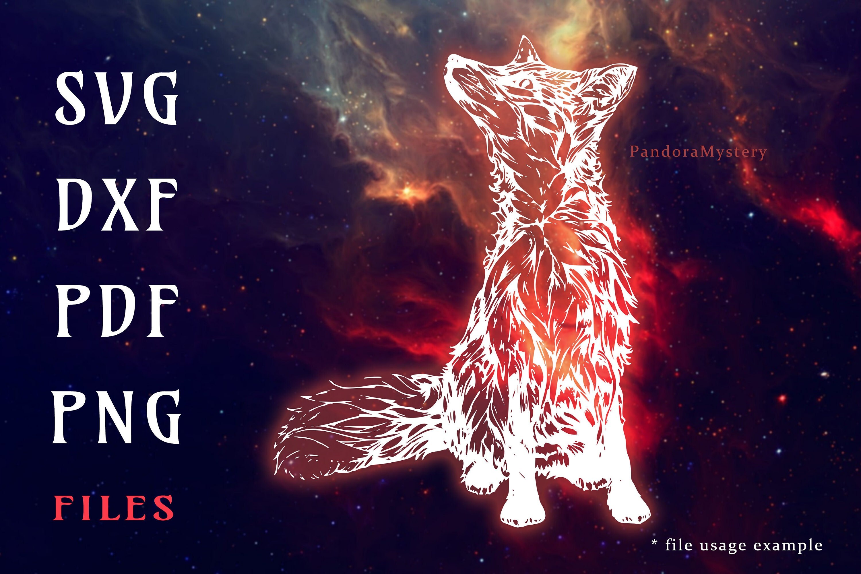 Fox Zentangle / Zentangle Svg / SVG Files for Cricut / Fox Silhouette ...