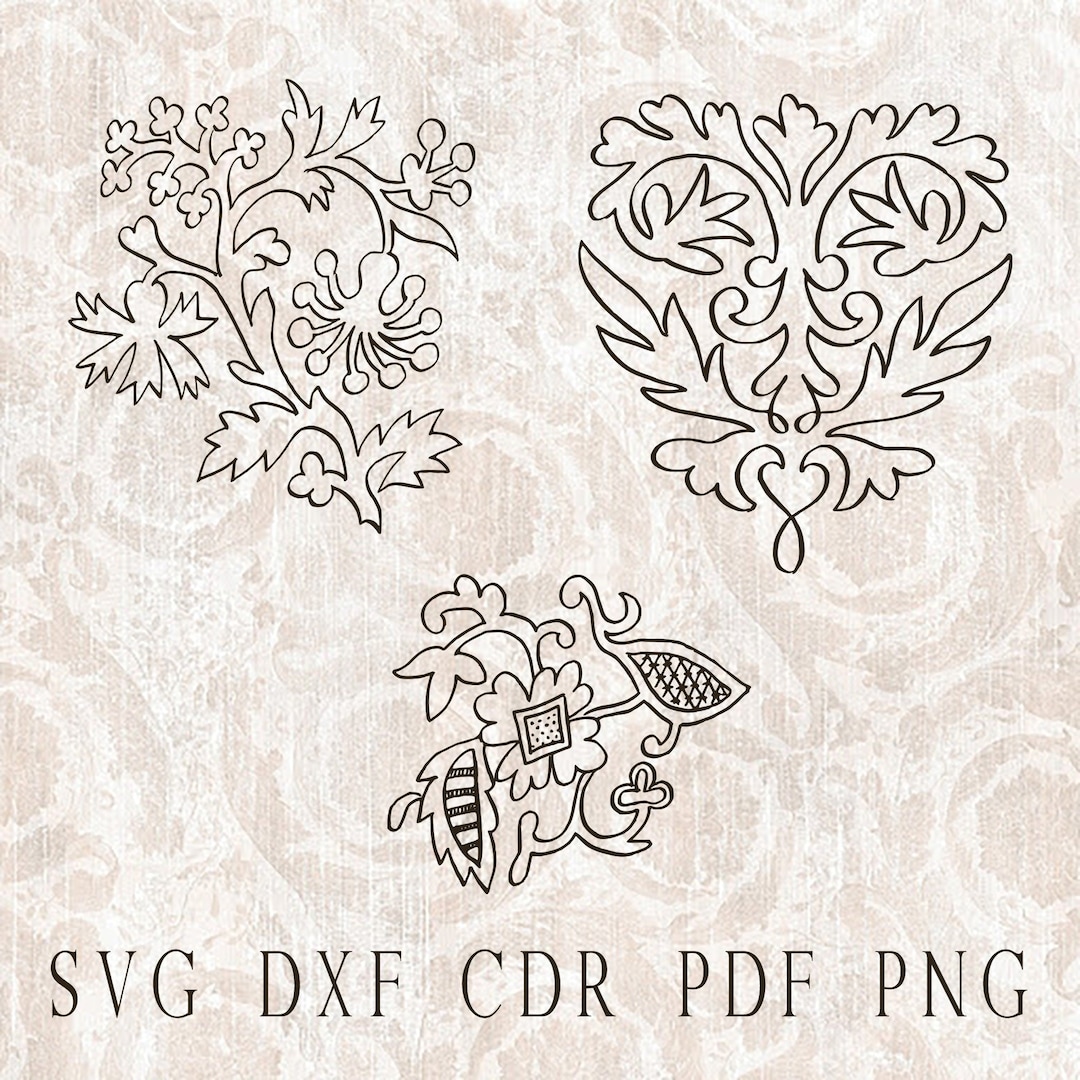 Vintage Art Svg / Vintage Ornament / Vintage Vector Vintage Silhouette ...