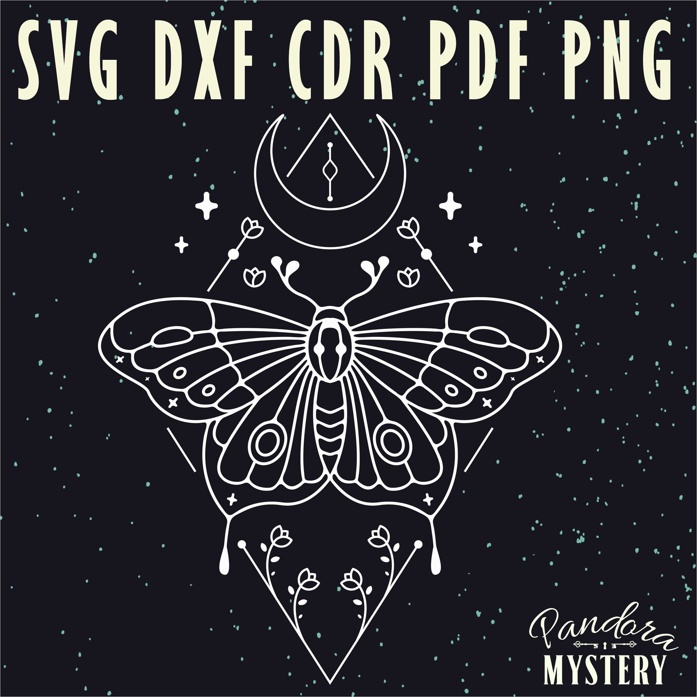 Butterfly Drawing / Butterfly Vector Files / Butterfly - Etsy