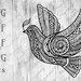Dove Zentangle / Zentangle Svg / SVG Files for Cricut / Dove Silhouette ...