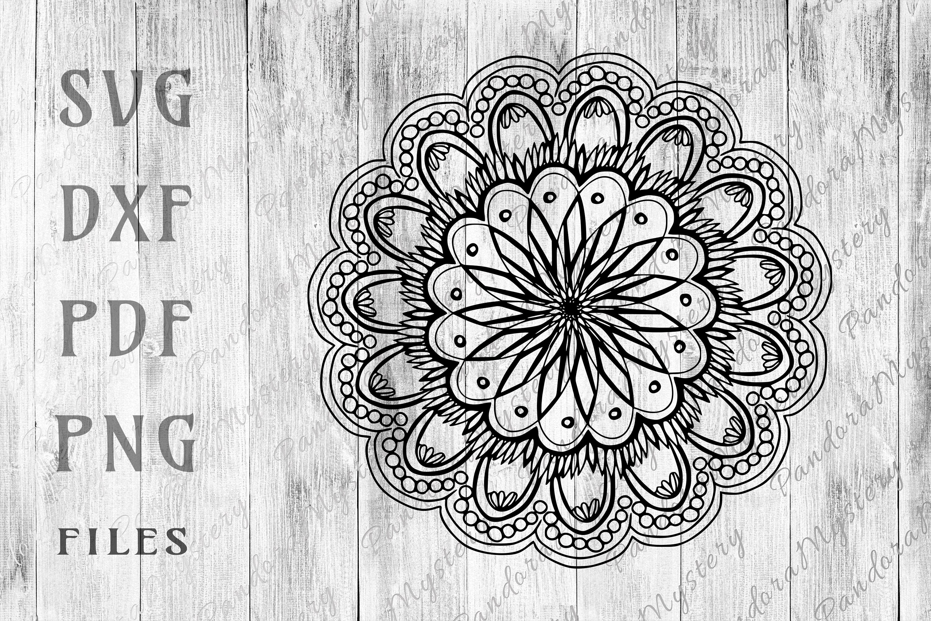 Mandala Zentangle / Zentangle Svg / SVG Files for Cricut / Mandala ...