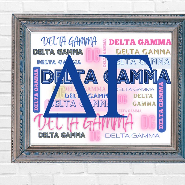Delta Gamma - Etsy