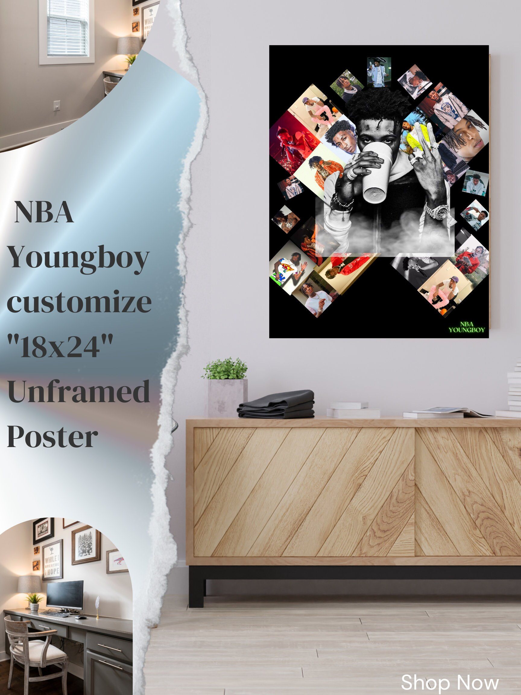 NBA Youngboy Wall Art Poster| Digital Download | Printable Picture ...