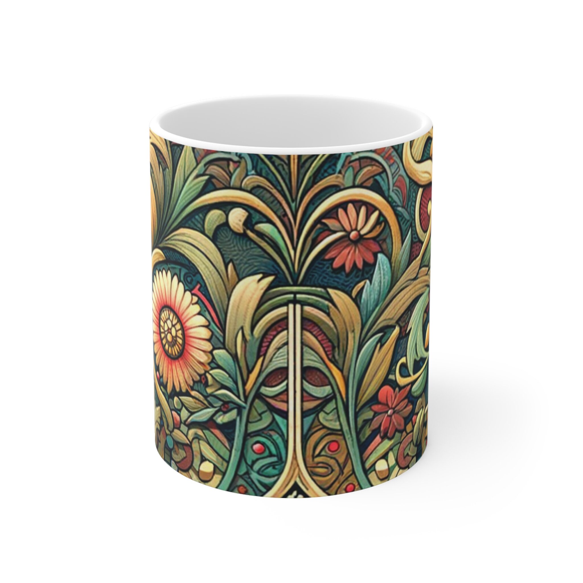 Morris and Company-infused Masterpiece Mug Art Nouveau Coffee Mugs ...
