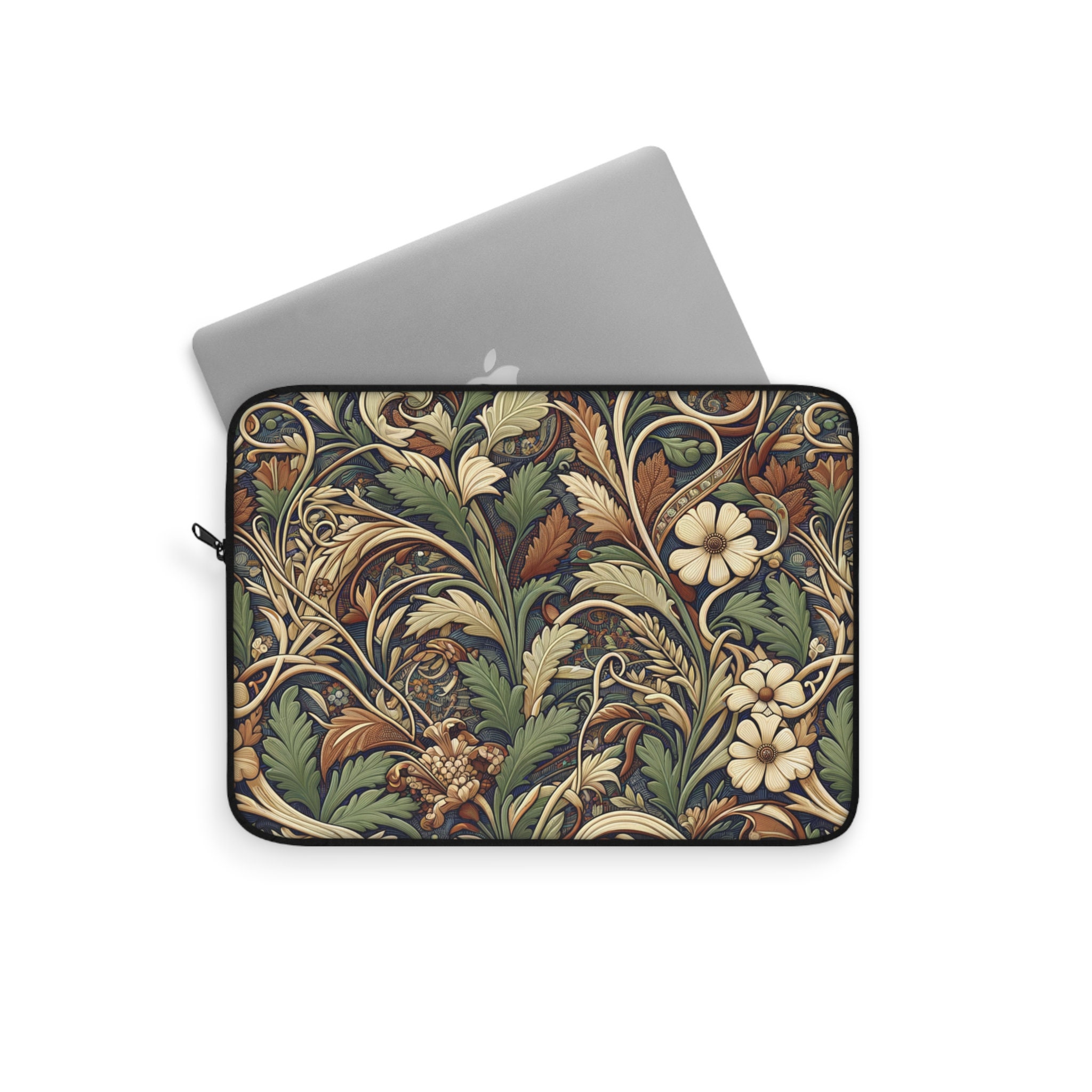 Floral Laptop Sleeve, Laptop Case, Unique Gift, Fine Art, MacBook Case ...