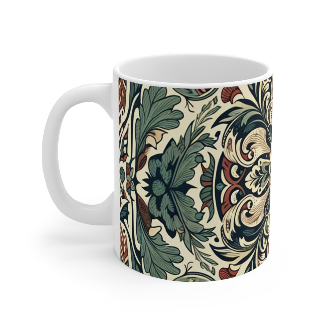 Morris Muse Art Nouveau Coffee Mug Art Nouveau Coffee Mugs, Inspired by ...