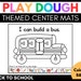 Back to School Themed Play Dough Mats for Pre-k and Kindergarten - Etsy