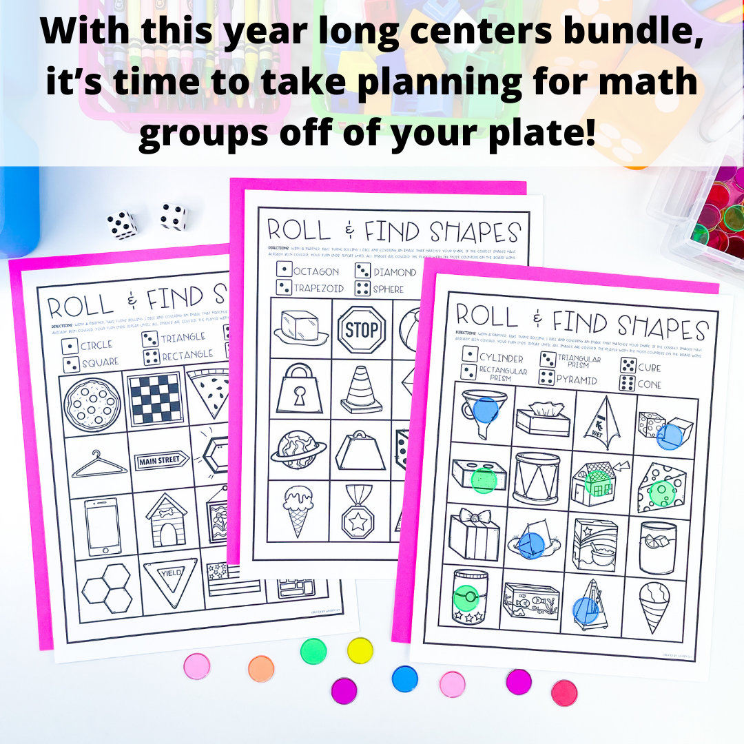 2nd Grade Math Bundle - Math Centers - Hands-on Games and Activities - Etsy