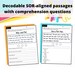 Decodable Passages With Comprehension Questions - Science of Reading ...