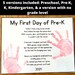 First Day of School Poem and Handprint Craft | Preschool, Pre-k ...