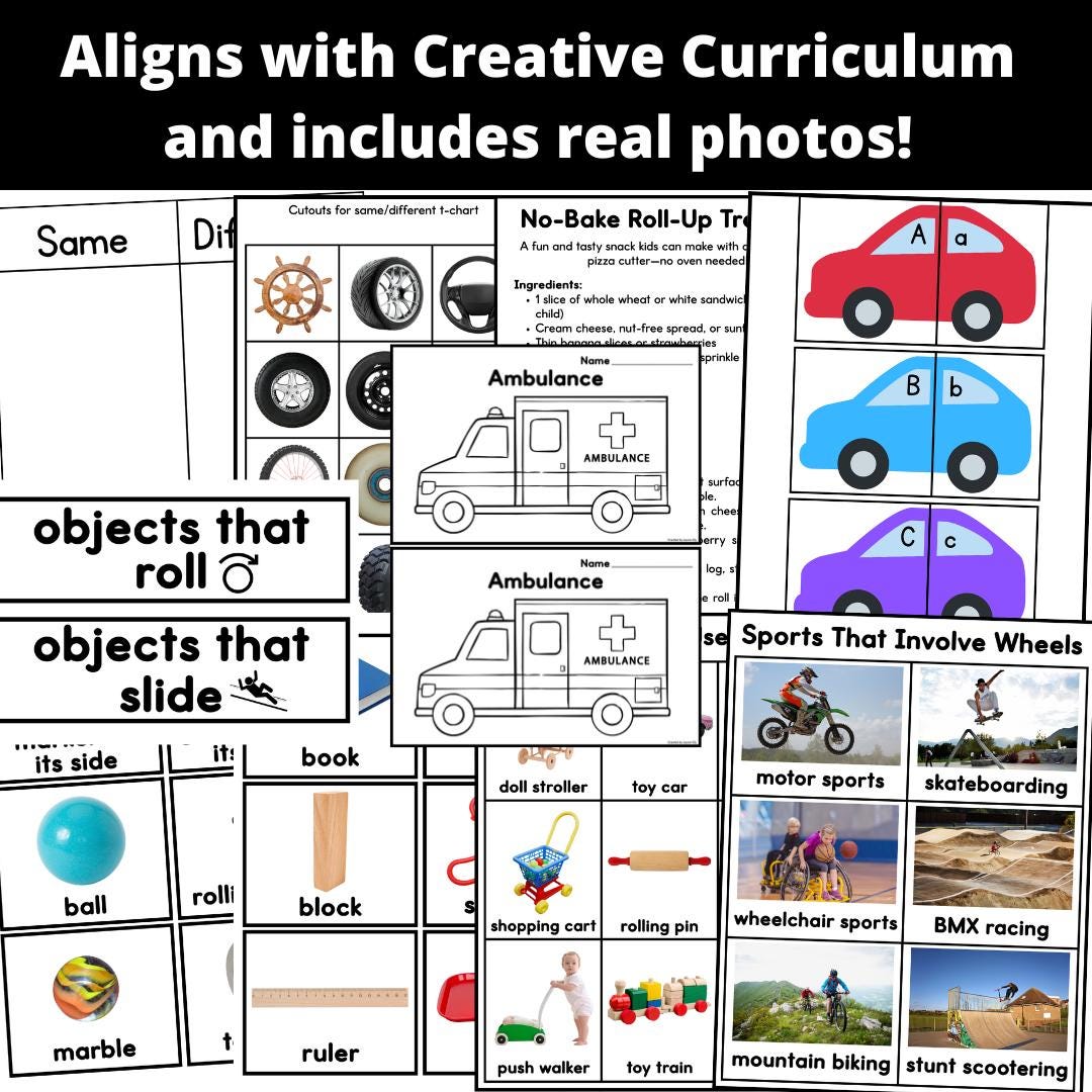 Creative Curriculum Wheels Study Bundle - Etsy