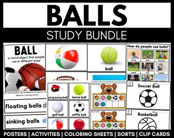 Question of the Day Cards - Balls Study (creative Curriculum Regular ...