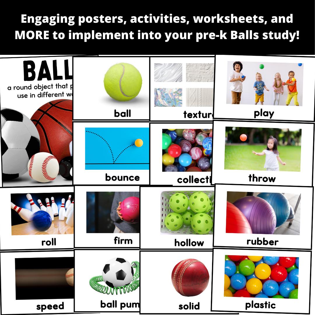 Balls Study Bundle Creative Curriculum - Etsy