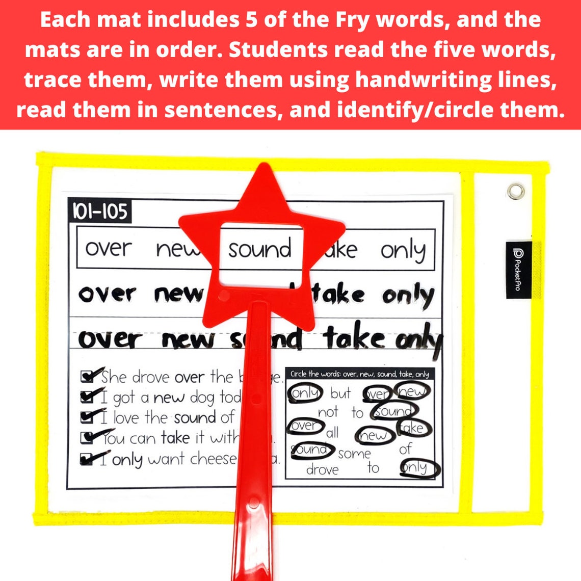 Sight Word Activities - Sight Word Practice Mats for Fry Words 1-300 ...