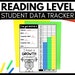 Guided Reading Level Student Data Tracking Sheets - Etsy