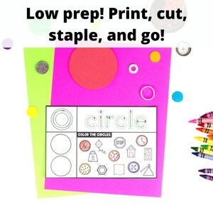 2D Shapes Mini Book Activity for Math Centers - Shape Tracing Sheets ...