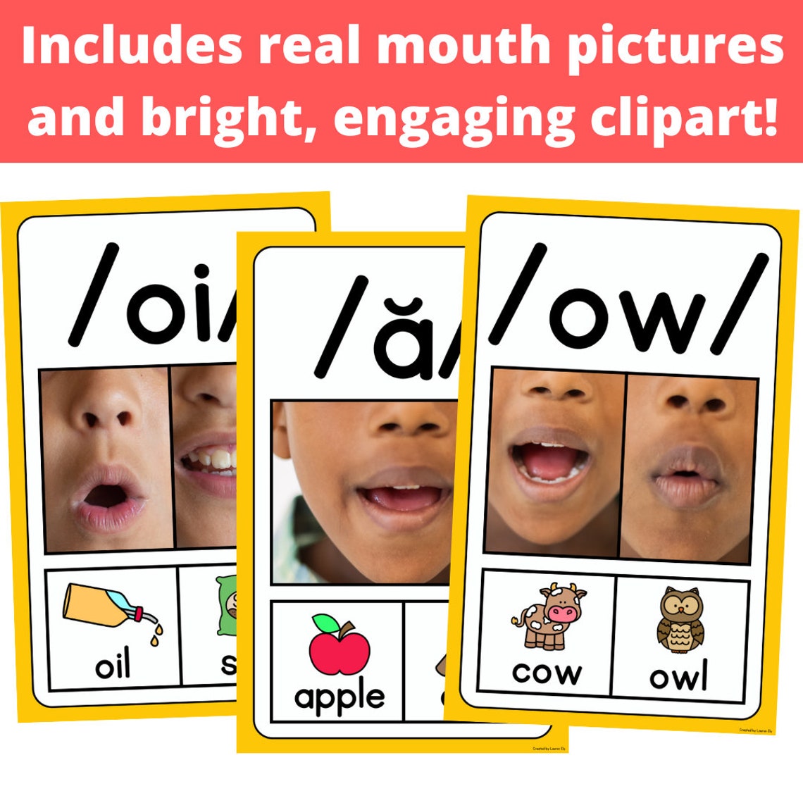 Sound Wall With Mouth Pictures Phoneme Articulation Posters - Digital ...
