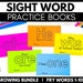 Sight Words Activities I Spy Sight Words Fry Words 1-100 Literacy ...