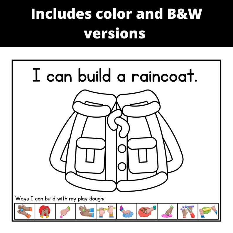 Spring Themed Play Dough Mats for Pre-k and Kindergarten - Etsy