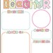 Meet the Teacher Retro Template Editable - Back to School - Etsy